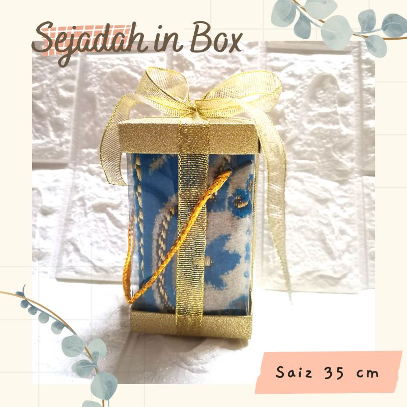 DOORGIFT SEJADAH IN BOX - SEJADAH MUKA SAIZ MINI | Shopee Malaysia