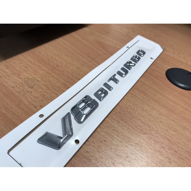 V8 Biturbo fender emblem benz | Shopee Malaysia