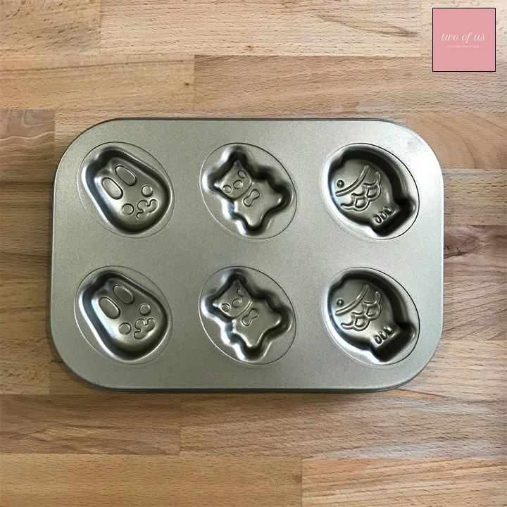 [Ready Stock] Non-stick 6-Cup Cute Animal-shaped Cake Pan | Shopee Malaysia