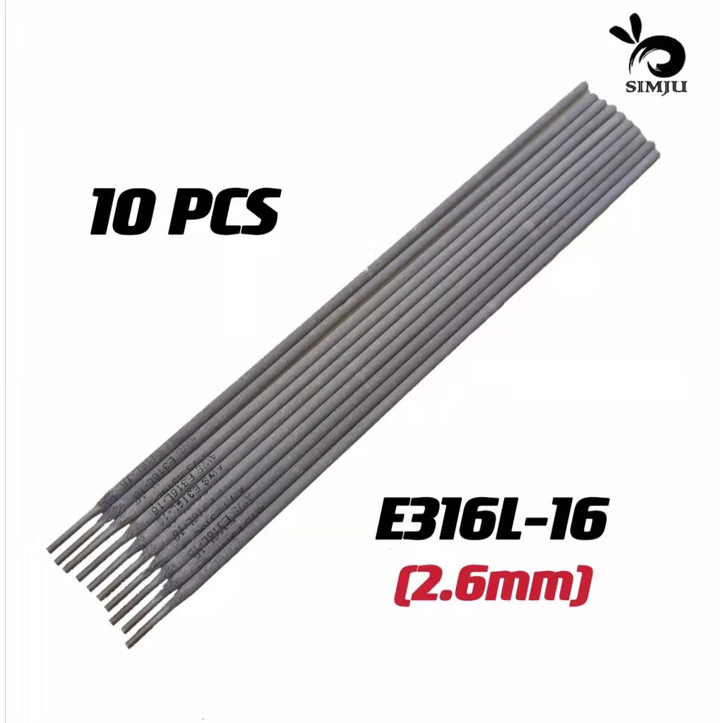 AWS E308L-16/E316L-16 Stainless Steel Welding Electrode MMA Welding ARC Welding Rod (10Pcs Per ...
