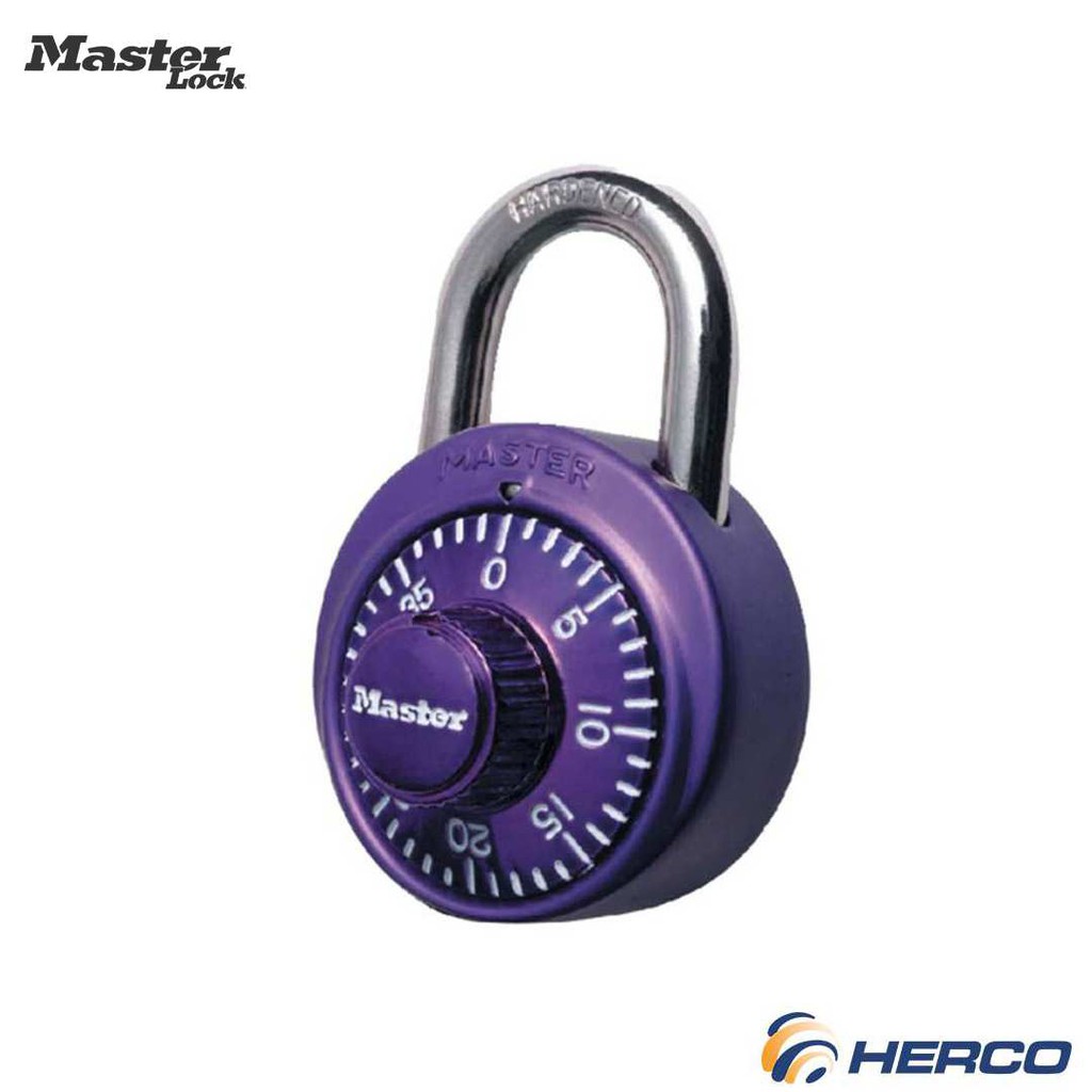 Master Lock Dial Combination Padlock (Purple) | Shopee Malaysia