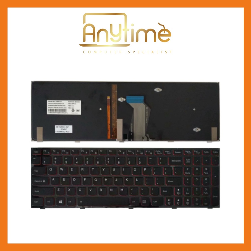 Lenovo Y500 Y500N Y510P Y500NT Backlight KEYBOARD | Shopee Malaysia