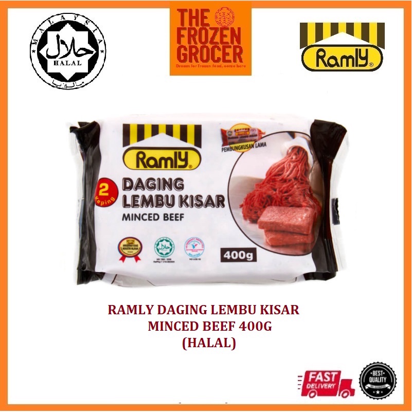 [DELIVERY KL/SEBAHAGIAN SELANGOR] Ramly Daging Lembu Kisar 400g (HALAL ...