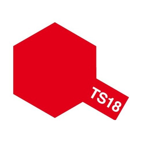Tamiya Color Spray Paint - TS-18 Metallic Red | Shopee Malaysia