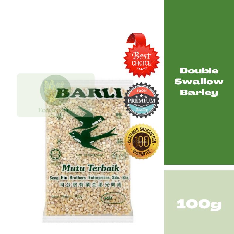 Double Swallow Barley /Barli （100g）双燕薏米 1packet 30 small packet ...