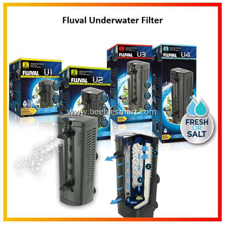 Fluval Underwater Filter U1 U2 U3 U4 Internal Filter | Shopee Malaysia