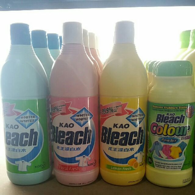 Kao Bleach - Original/Floral Fresh/Lemon Fresh (600ml)/Powder(500g) | Shopee Malaysia