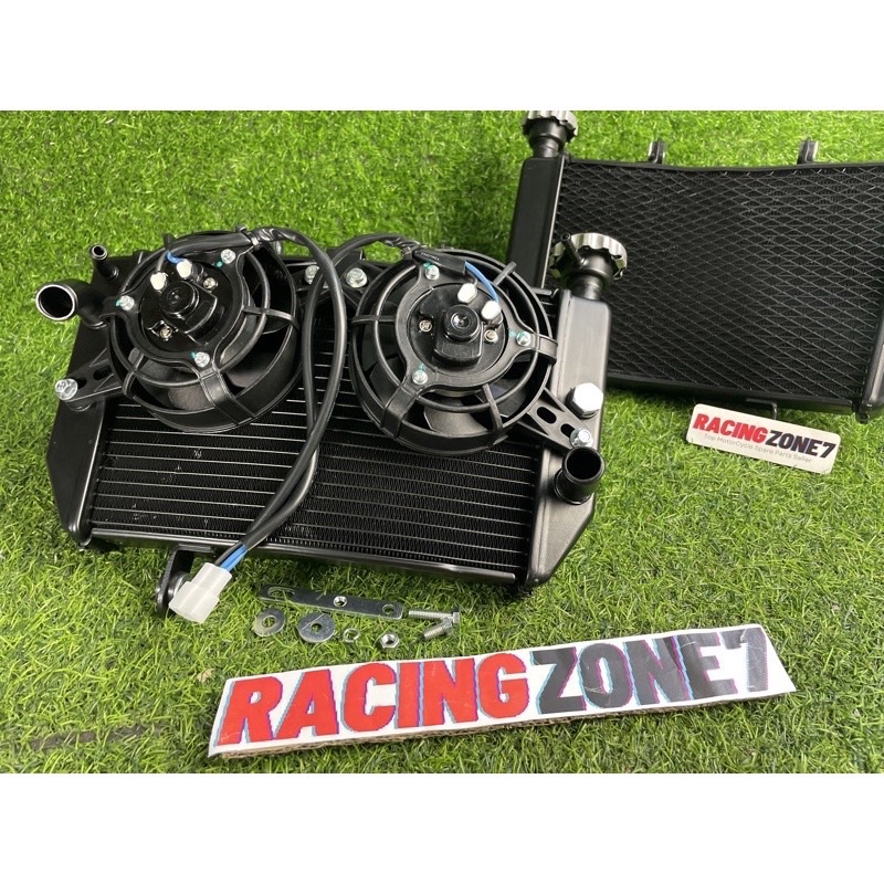 Curve Radiator Racing Besar/ LC135 Y15 Y16 Y15ZR COOLANT TANGKI ...