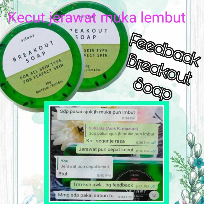 breakout soap arluna | Shopee Malaysia
