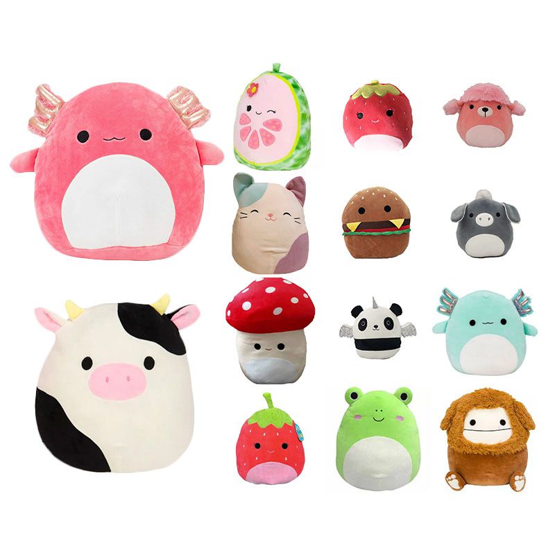 40cm Squishmallow Plush Toy Plushie Doll Stuffed Gordon Benny Malcolm ...