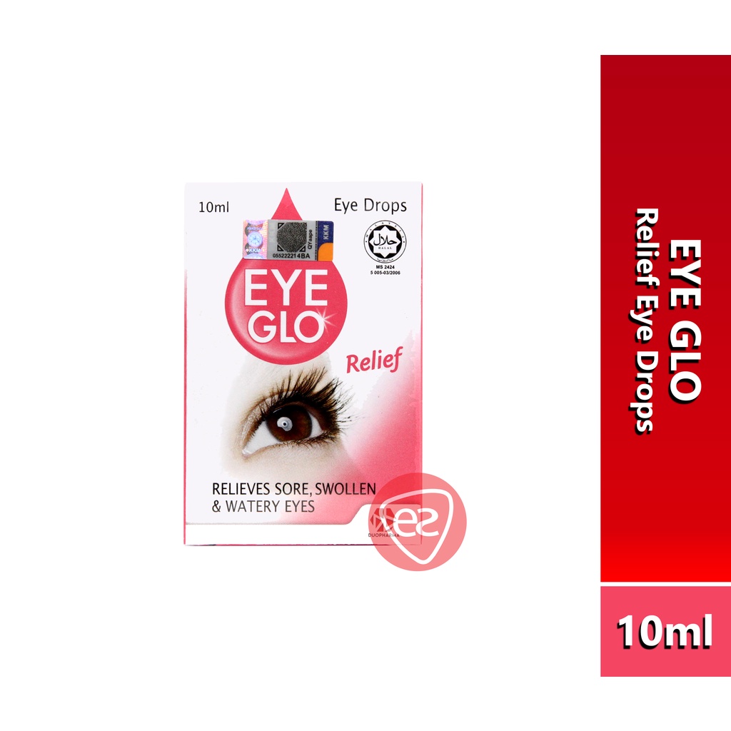 EYE GLO EYE DROPS ( EYE GLO PLUS / REGULAR / RELIEF / MOIST ) 10ML ...