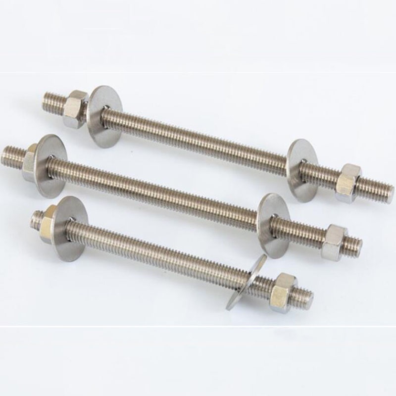 304 Stainless Steel Wall Screw Lengthened Screw to Thread Rod Bolt Nut ...