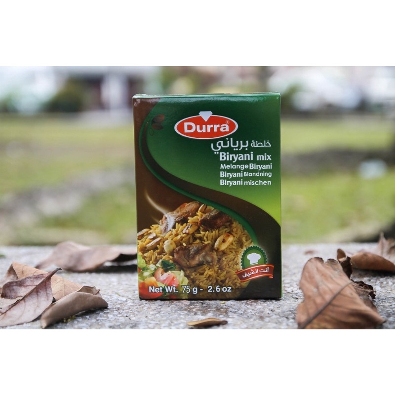 Durra Spices Rempah Nasi Arab / Biryani Seasoning 75g بهارات | Shopee ...