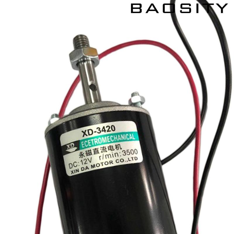 DC 12V 30W 3500RPM High Speed Reversible Permanent Electric DIY Motor ...