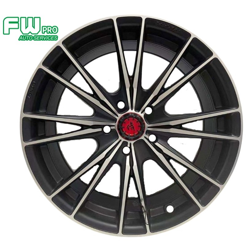 New Sport Rim 17 Inch Original Lenso Samurai Hayato 7.5jj 5x114.3 One ...