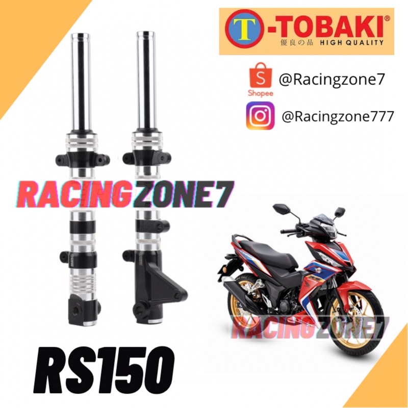 ORIGINAL TOBAKI CNC LAY FORK/ LC135 4S 5S / Y15 Y16 SRL110/SRL115 Fi/ LC135/ EX5/Wave125 RS150 ...