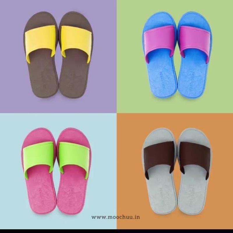 MOO CHUU FLUFFY (MC07) SANDAL WATERPROOF, TAHAN LASAK, ANTISLIP, RINGAN ...