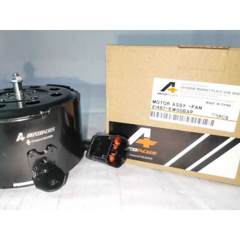 ORIGINAL NISSAN LATIO LIVINA RADIATOR FAN MOTOR 21487-EW00BAP (TANCHONG ...