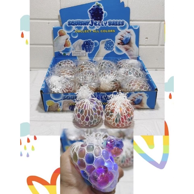 Squishy VIRAL Mesh Ball / Squishy Net Ball / Stress Relief Satisfying ...