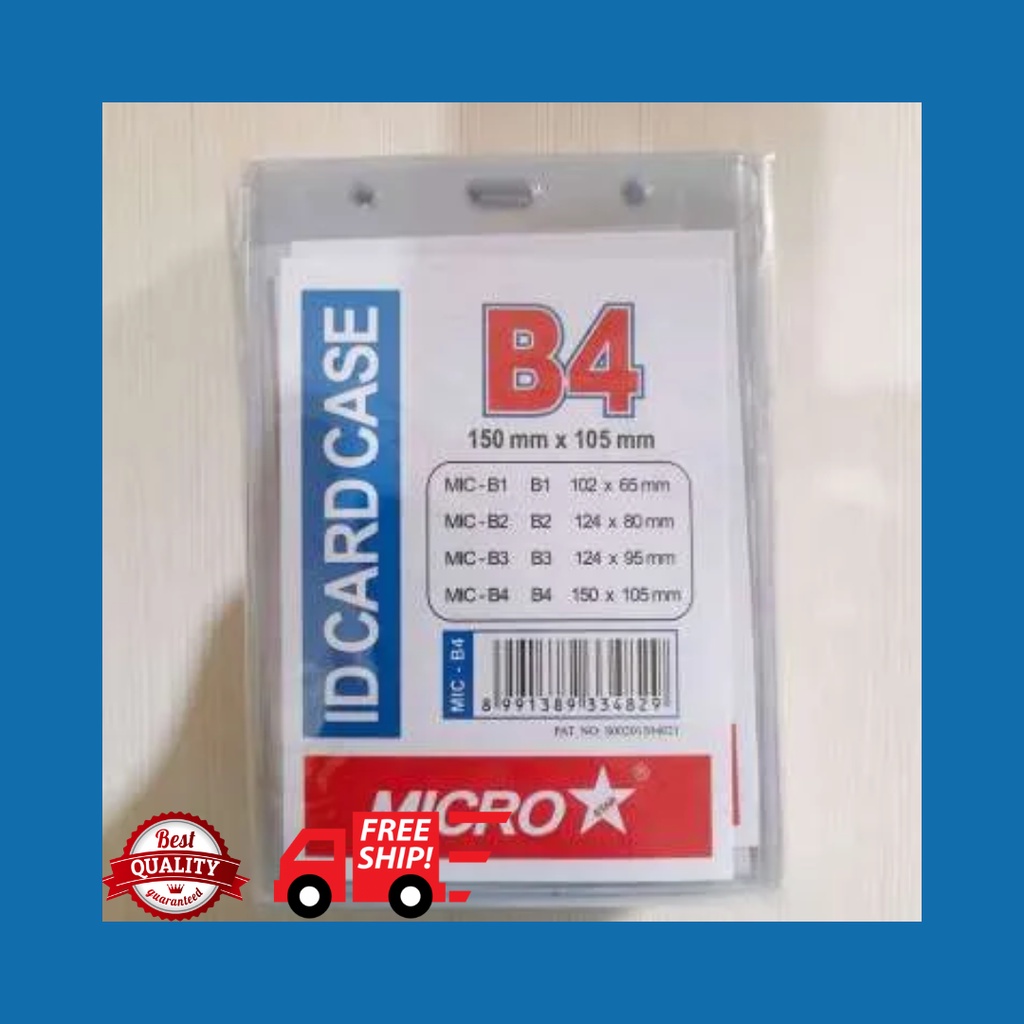 Plastic ID CARD B4 /B3/B2 (CONTENTS OF 20) | Shopee Malaysia