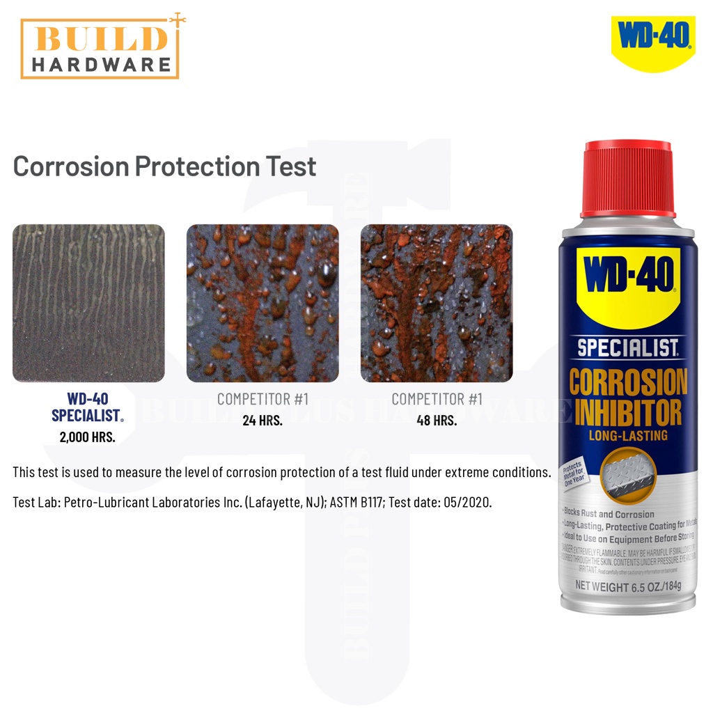 WD-40® Specialist™ Corrosion Inhibitor Long-Lasting 184g 专业系列-缓蚀剂 Long ...