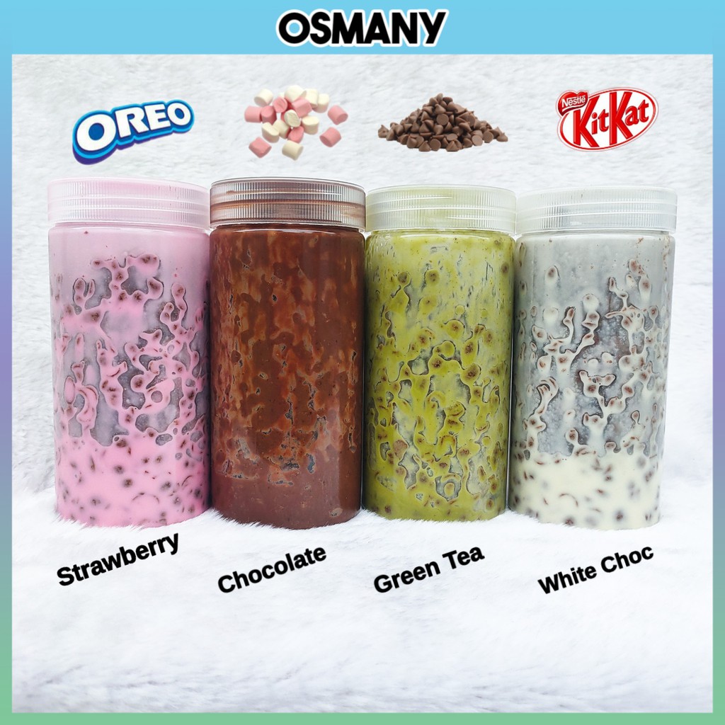 ChocoJar Viral Premium Flavour 🔥HOT 🍫Chocolate🥛White🍓Strawberry🍵Green ...