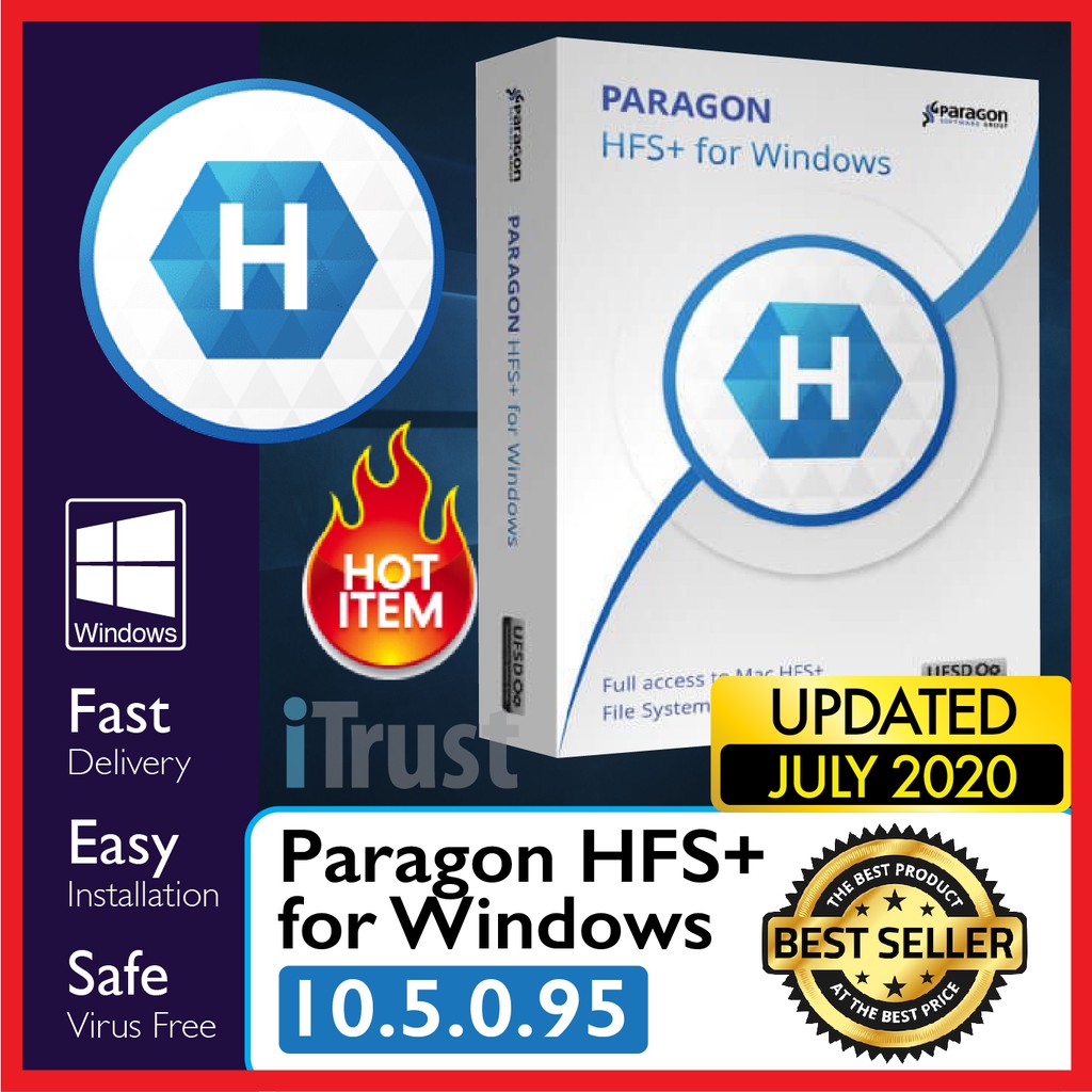 Paragon HFS+ for Windows 11.4.298 [WINDOWS x64][100% Working][LIFETIME ...