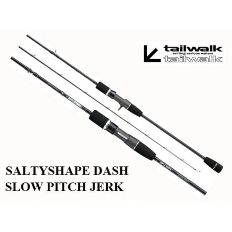 Tailwalk SSD SPJ. Salty Shape Dash for Slow Pitch Jigging Fishing Rod ...