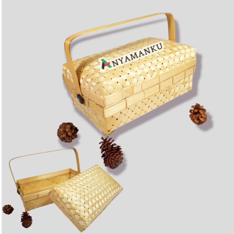 Sokase/besek hampers/Bamboo Basket/Bread Container/Bamboo Container ...