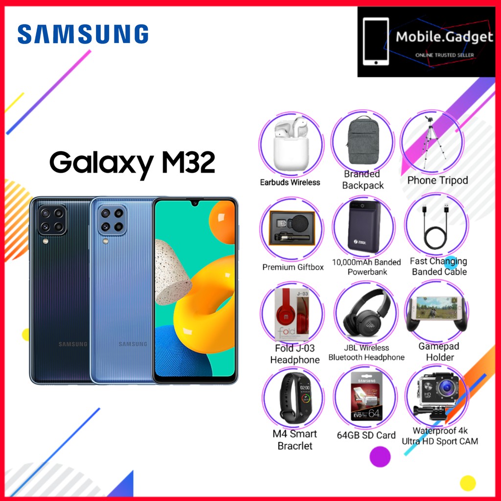 Samsung Galaxy M32 | 8GB RAM 128GB ROM | Shopee Malaysia
