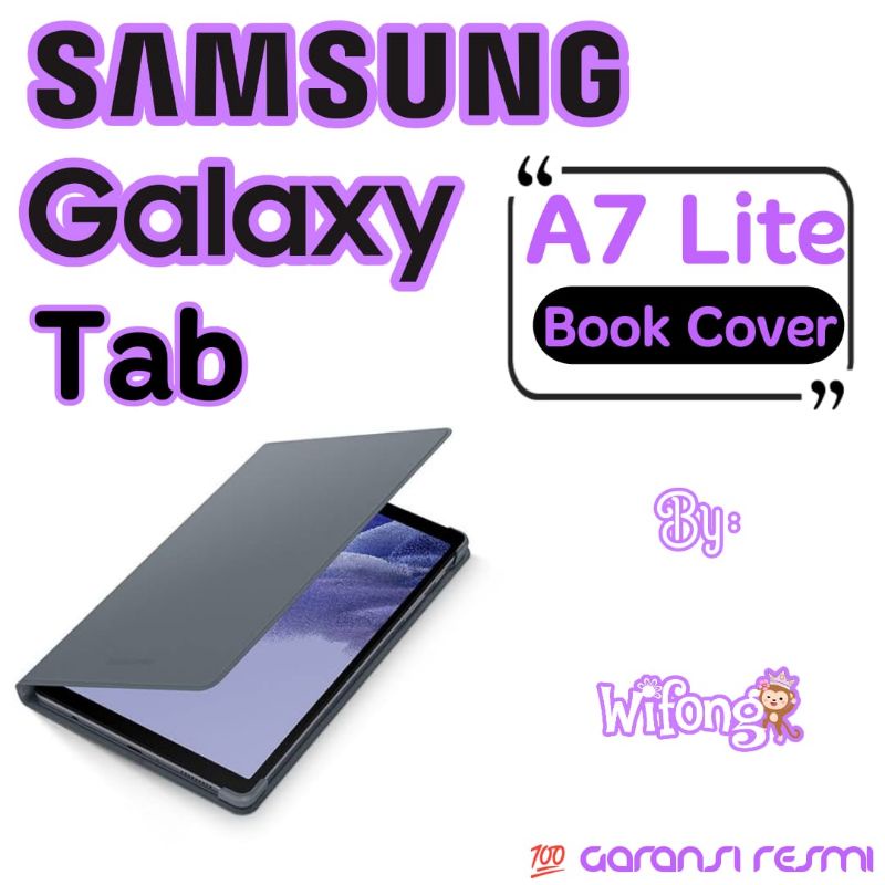 Original Samsung Galaxy Tab A7 Lite Book Cover | Shopee Malaysia