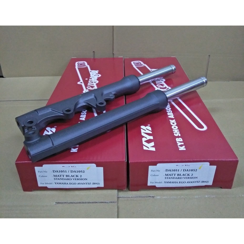 YAMAHA EGO AVANTIZ (B92) FRONT FORK SET KYB Original 100% DA1051/52 ( DAMPER ASSY ) | Shopee ...