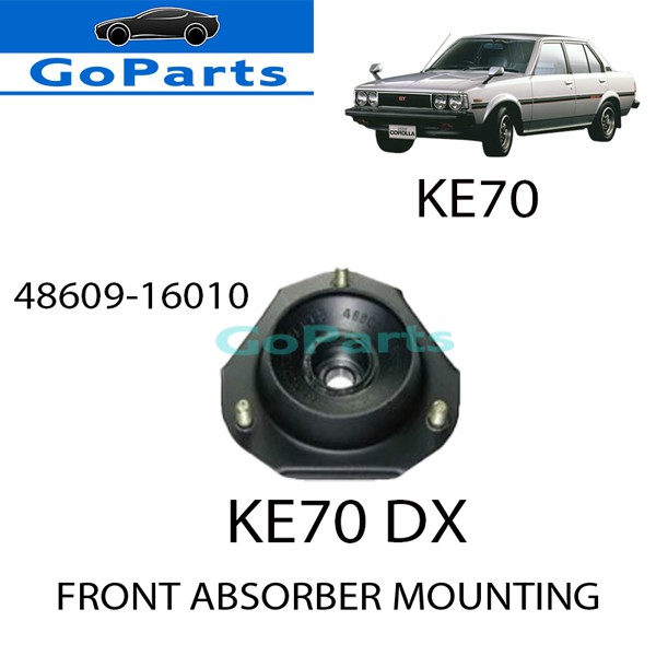 TOYOTA COROLLA KE70 DX FRONT ABSORBER MOUNTING 48609-16010 | Shopee ...