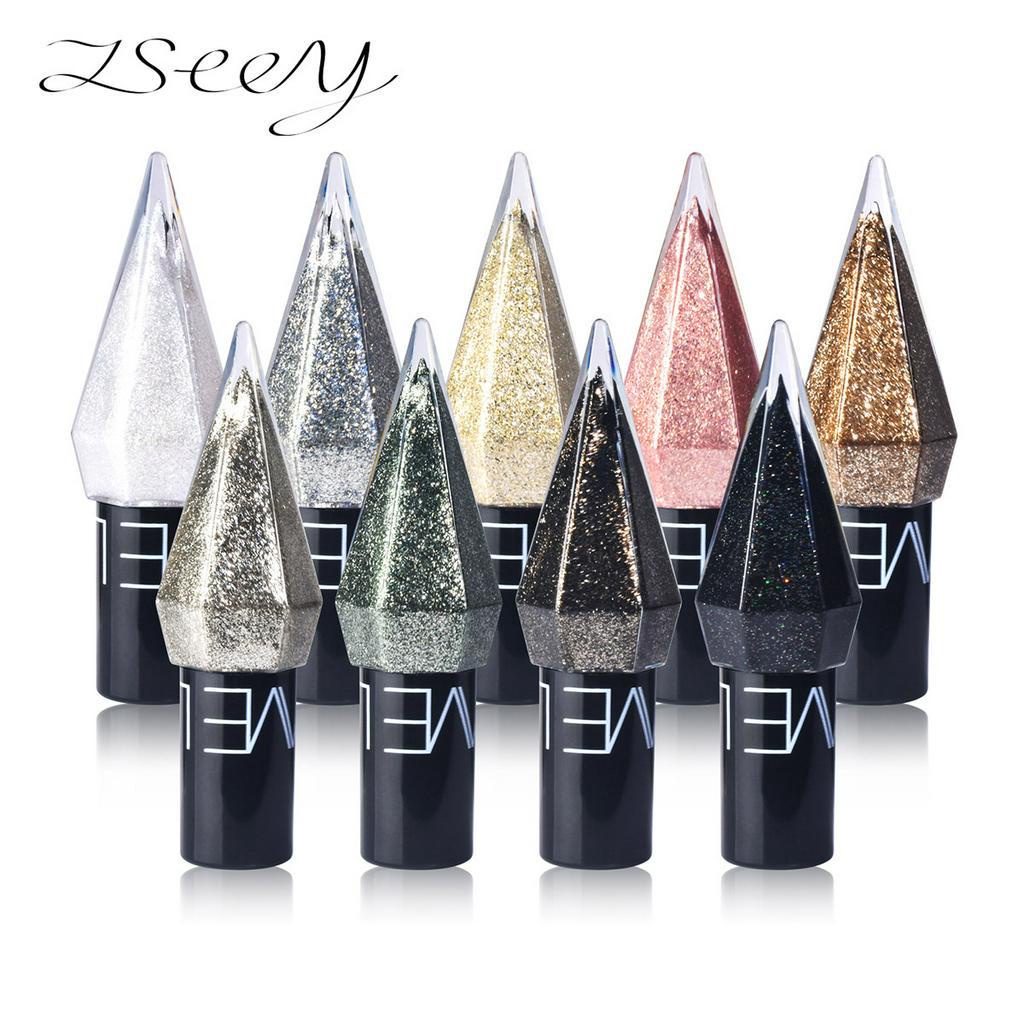 Zseey Colorful Mini Pearlescent Diamond Liquid Eyeshadow Long Lasting ...