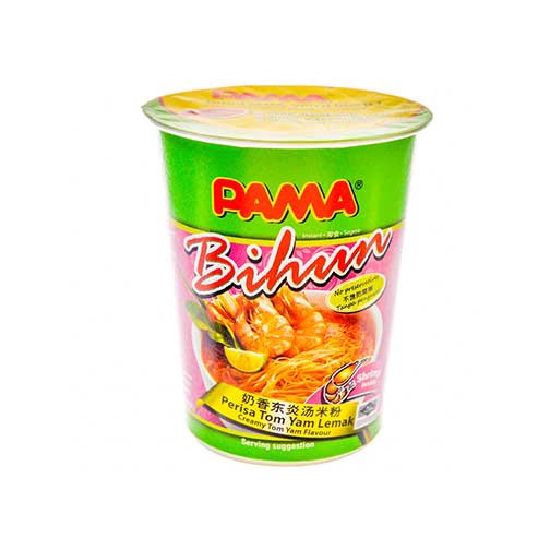 [BFD] Pama Instant Cup Noodles 50gm (Bihun/KuaTeow/Noodles) | Shopee ...