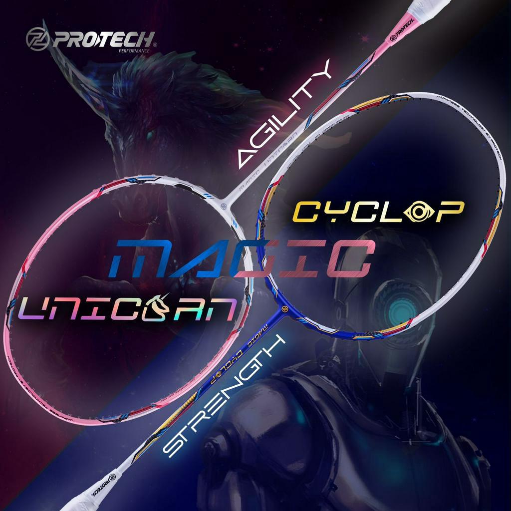 PROTECH MAGIC UNICORN / MAGIC CYCLOP Badminton Racket | Shopee Malaysia