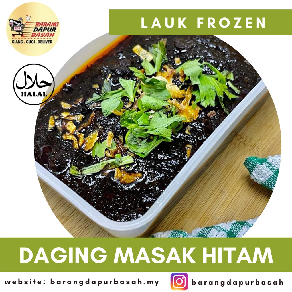 [LAUK FROZEN] ANEKA MASAKAN DAGING - MASAK HITAM / MASAK LEMAK ...