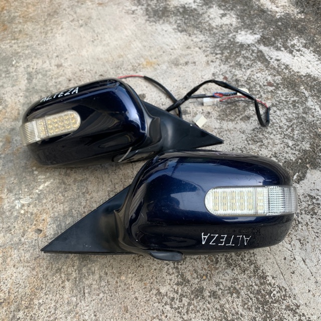 TOYOTA ALTEZZA SXE10 GXE10 IS200 IS300 LED SIDE MIRROR 7 WIRE ORIGINAL ...