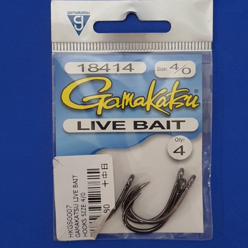 Gamakatsu LIVE BAIT Made In Japan | Shopee Malaysia