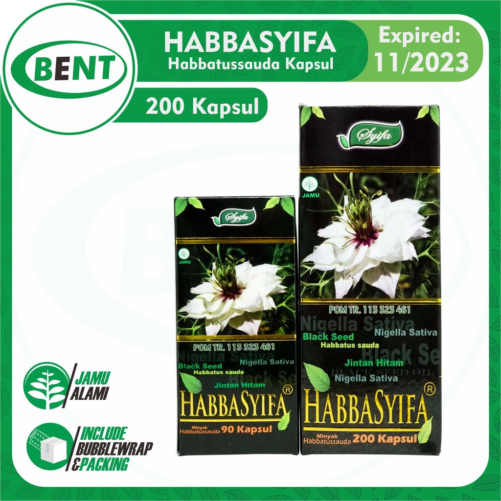 Habbasyifa 200 Capsules ( Habbatsauda Oil) | Shopee Malaysia
