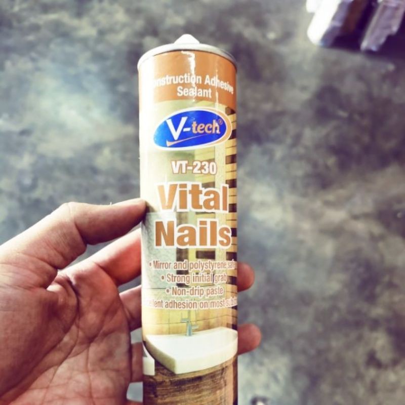 Vital Nails ，Gam Cermin, Gam Wainscoting, Gam Shiplap, Gam Kayu ...