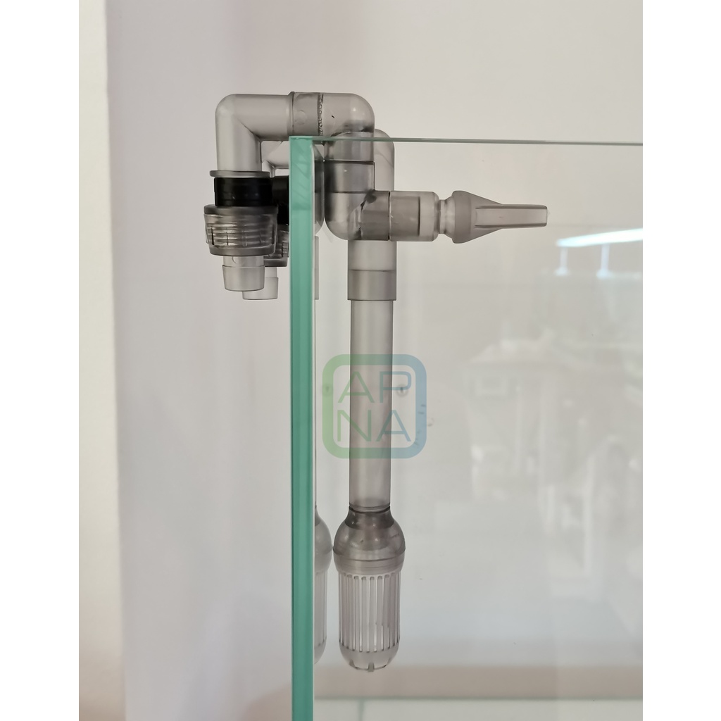 🐟 Filter Inlet Outlet 12mm Hose Plastic Canister Filter for Aquarium ...