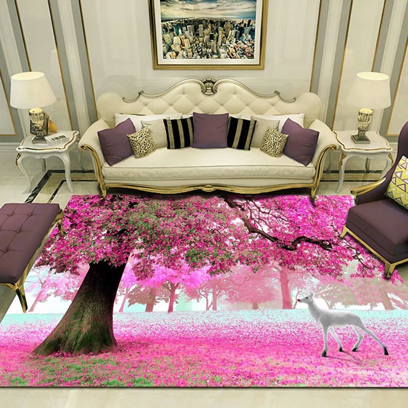 Carpet 3D/ Karpet 3D/ Karpet Velvet/ Landscape Painting/ Beautiful View ...