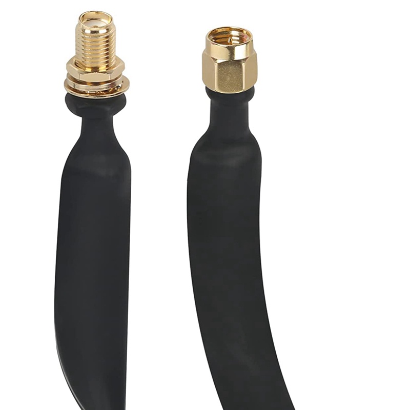 .LoRa Flat Cable SMA Male to SMA Female Window and Door Feed Thru ...