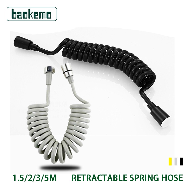 Retractable Spring Hose Water Inlet Hose (1.5m/2m/3m) | Shopee Malaysia