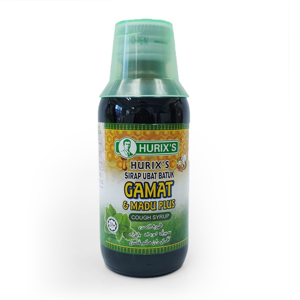 Hurixs Ubat Batuk Gamat & Madu Plus (180ml) | Shopee Malaysia
