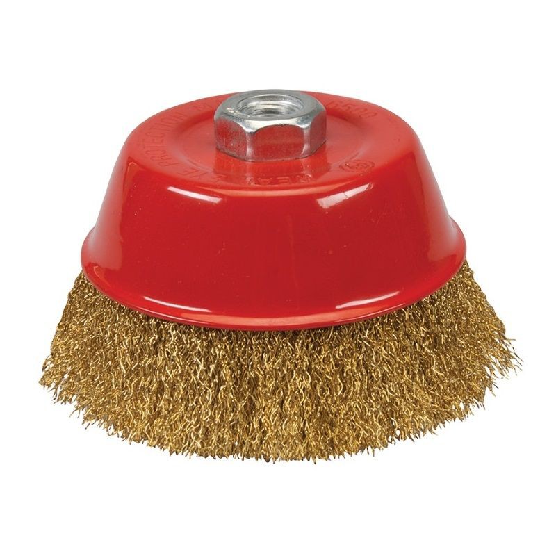 3" x 1.5mm HIGH QUALITY BRASS CUP BRUSH / Berus Tembaga / Berus Grinder ...