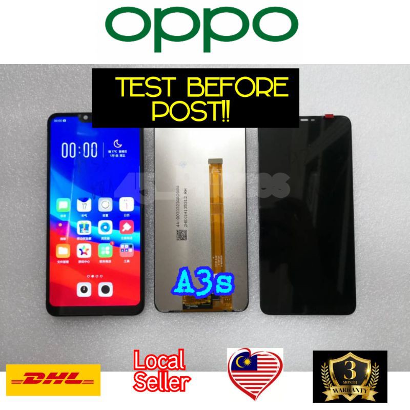 [ready Stock] Oppo A3s A12e Realme C1 Rmx1809 Realme 2 A5 Lcd Display
