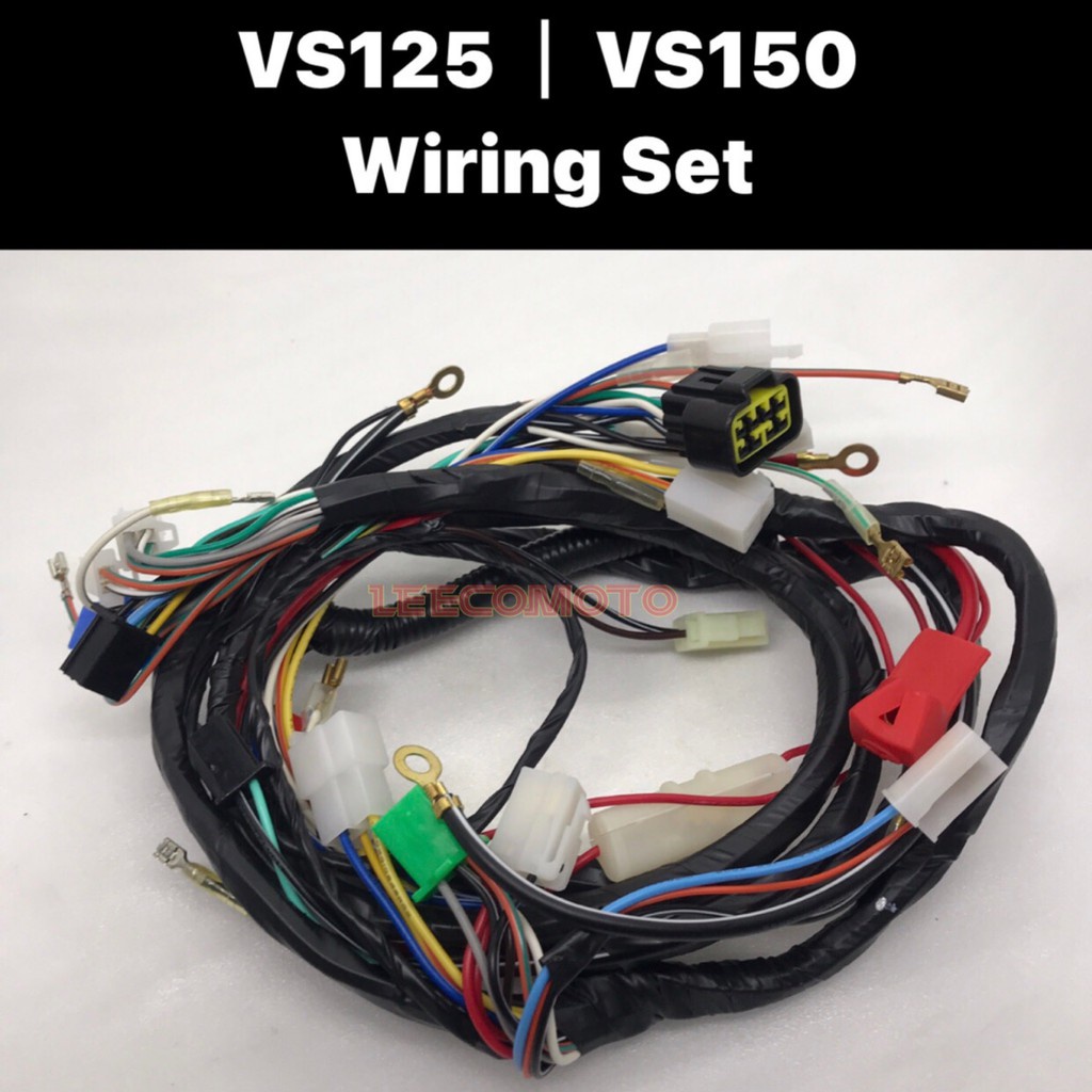 SUZUKI VS125 VS150 VS 125 VS 150 WIRING BODY WIRING WAYAR WIRE WAYARING ...