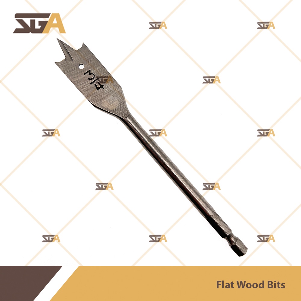 HITMAX 1/2, 3/4, 5/8, 7/8 Flat Bit Wood Drill Bit Set Wood Boring Spade ...